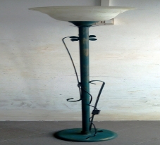 Lampada Piantana in Ferro battuto Artigianato Fiorentino